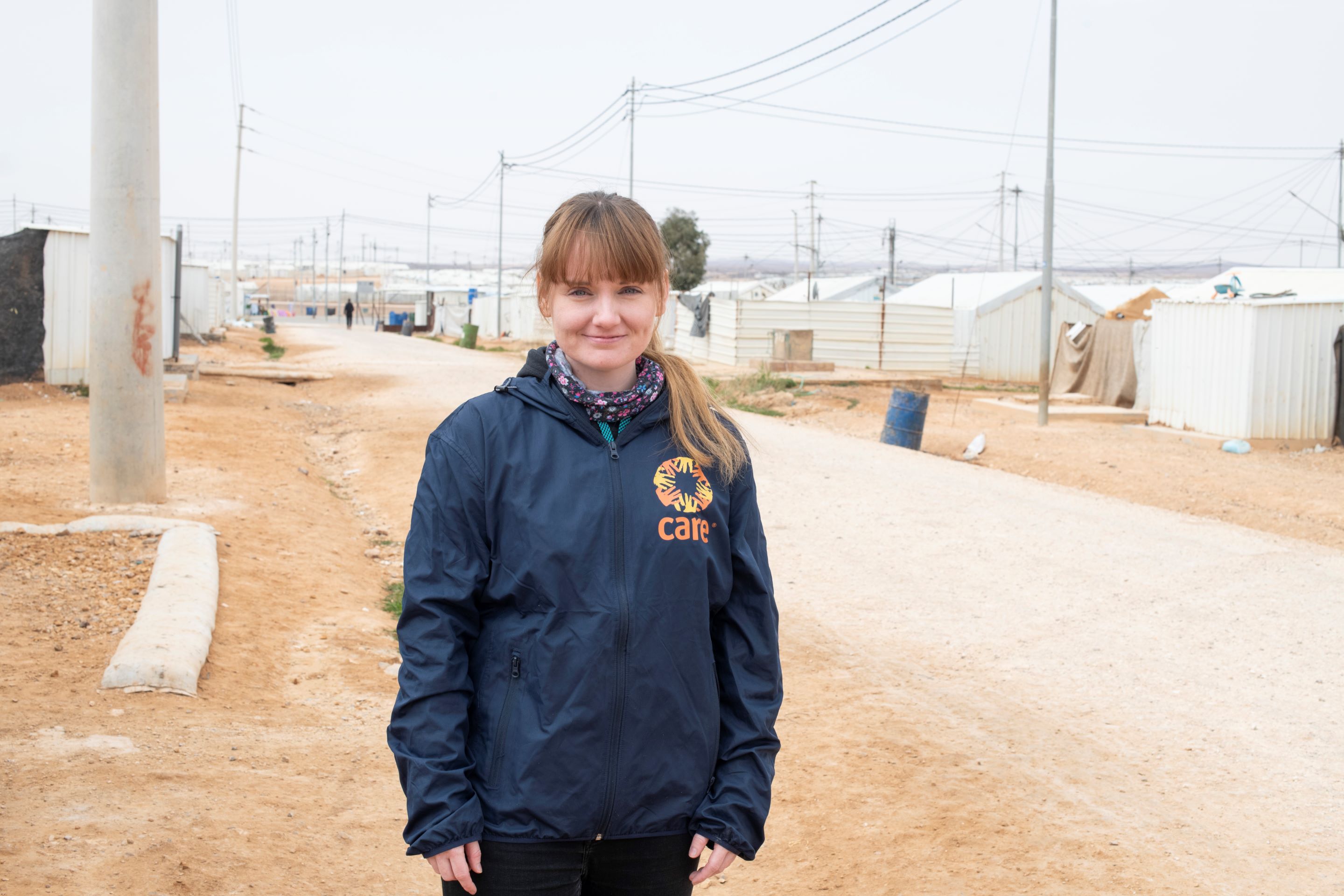 Nothelferin Sarah Easter: Mein Einsatz in Jordanien | CARE Österreich