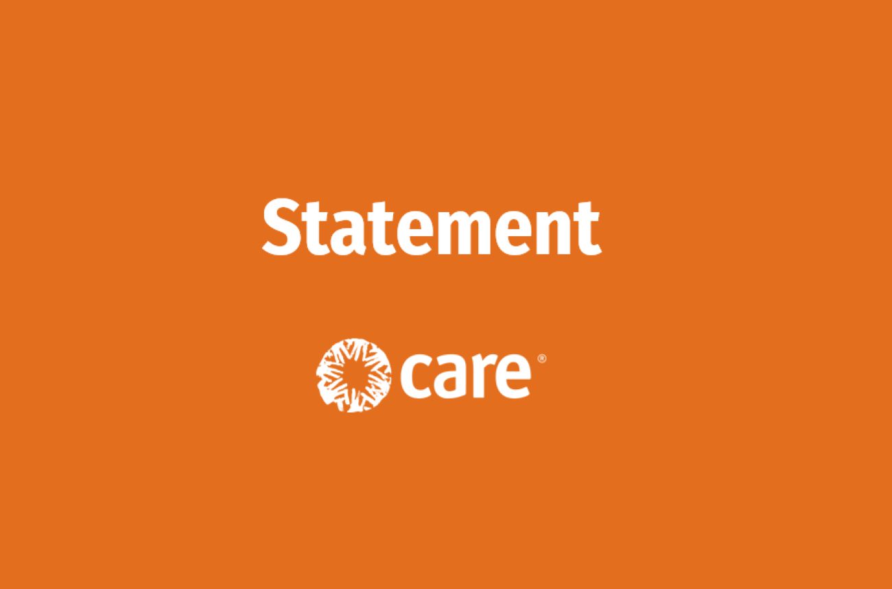CARE-Statement zu OECD-Zahlen